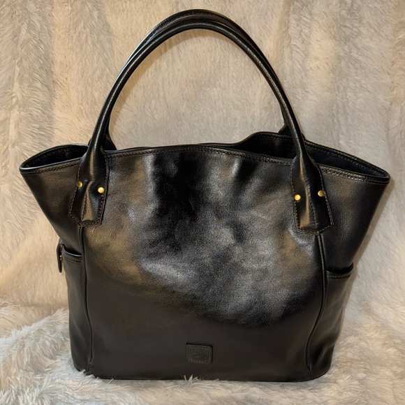 Dooney & Bourke | Bags | Dooney Bourke Florentine Kristen Tote In Black ...